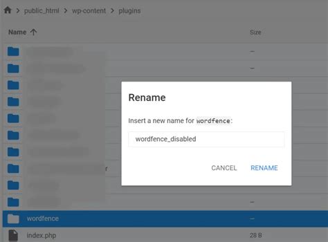 How To Disable Wordpress Plugins Without Wp Admin Access Key2blogging