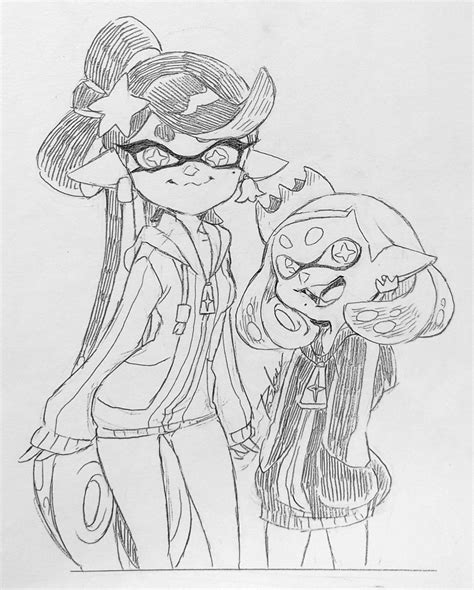 Callie And Pearl Splatoon And 2 More Drawn By Isamu Kiyuuki Danbooru