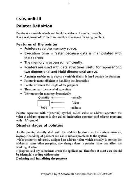 Candds 3rd Unit For Eee Pdf Pointer Computer Programming String