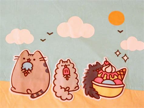 Summer Pusheen Desktop Wallpapers Wallpaper Cave
