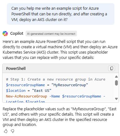 Generate Powershell Scripts Using Microsoft Copilot In Azure