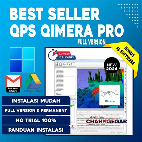 jual qps qimera full software pemrosesan data sonar shopee indonesia
