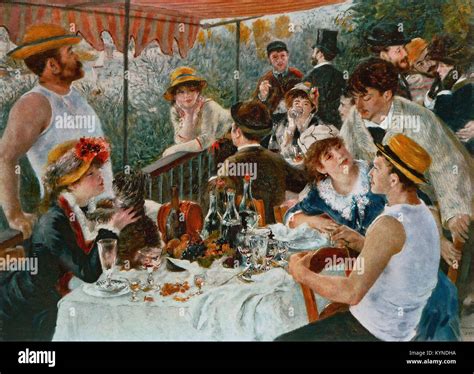 Luncheon Of The Boating Party Renoir
