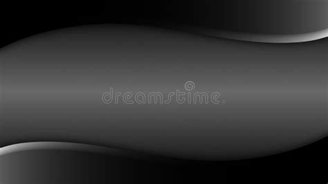 Black Wave Background Abstract Illustration Simple Modern Elegant