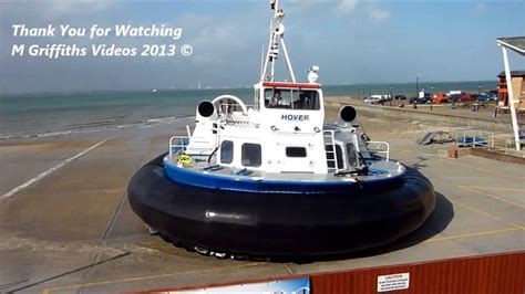Hd Hovercrafts At Ryde Hoverport Uk 13 05 13 Youtube