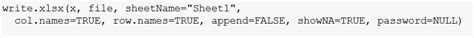 R Excel Tutorial How To Read And Write Xlsx Files In R