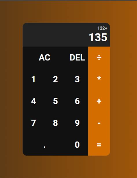 Github Allanc12calculadora Calculadora Feita Com Html Css E Javascript
