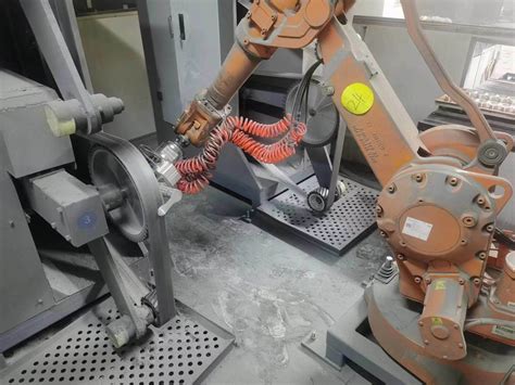 Robot Metal Parts Polishing And Grinding Machine System China Robot And Sanding Machine