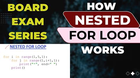 Board Exam Series How Nested For Loop Works Tamil Youtube