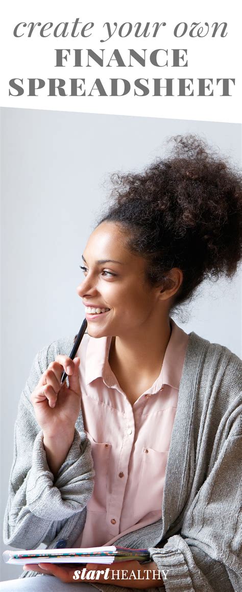 How To Create The Best Personal Finance Spreadsheet Start Healthy