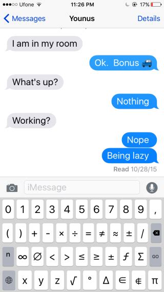 Enter Obscure And Common Mathematical Symbols From Ios Keyboard [paid]