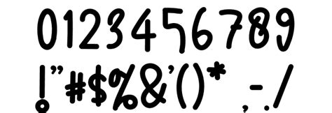 Corn Kernels Font