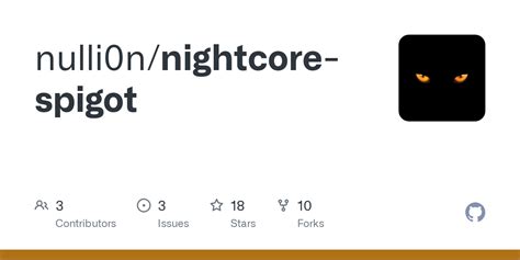 Issues Nulli N Nightcore Spigot GitHub