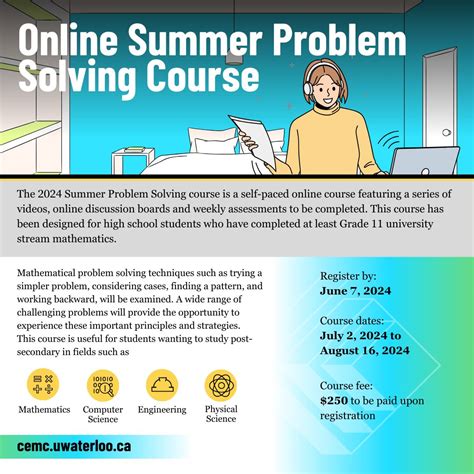 Summerschool Math Problemsolving Spsc Centre For Education In