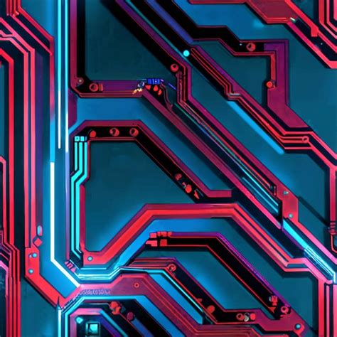 Premium Ai Image Seamless Cyberpunk Texture Pattern Premium Ai Image Seamless Cyberpunk Texture Pattern