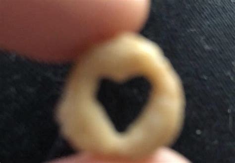 My Cheerio Makes A Heart Shape R Mildlyinteresting