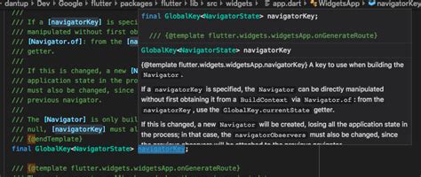 Strip Dartdoc Directives · Issue 1265 · Dart Codedart Code · Github