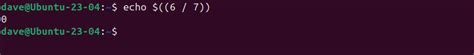 Floating Point Arithmetic In Linux Bash Scripts