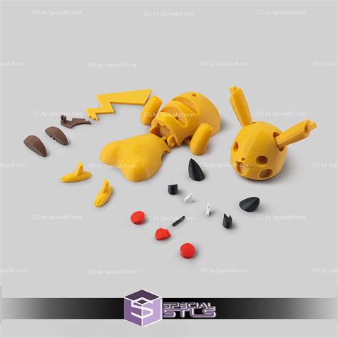 Basic Stl Pikachu In Part Specialstl