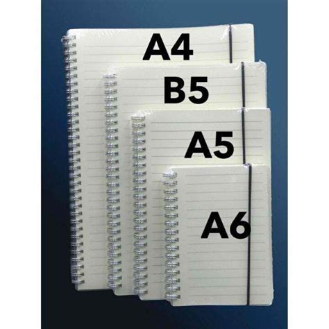 Muji Style Notebook [a6 A5 B5 A4][dotted Lined Grid Blank] Notebook With Garter Lazada Ph