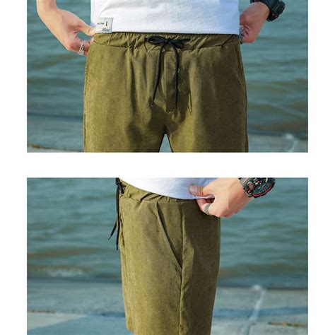 여름 느슨한 캐주얼 패치 헝겊 빠른 건조 반바지 폴리 에스터 Drawstring 해변 반바지 남성용 색상 수박 빨간색 크기