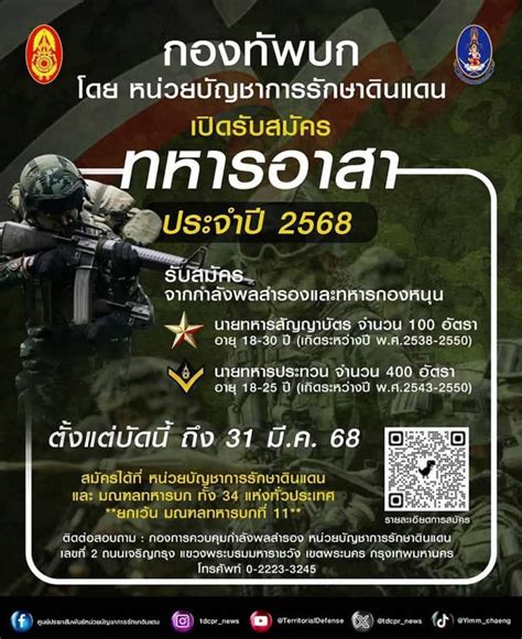 กองทัพภาคที่ 2 🪖หากคุณเป็นคนหนึ่งที่ฝันอยากเป็นทหาร โอกา Facebook