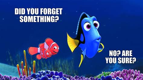 Dory Finding Nemo Quotes Forgetting