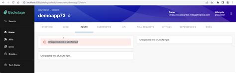 Error Integrating Plugin With Backstage · Issue 8 · Vippsasbackstage