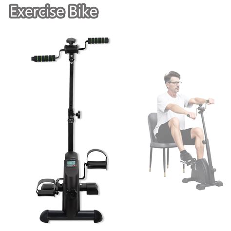 Limorve Elderly Pedal Exerciser Bike Hand Arm Leg And Knee Peddler