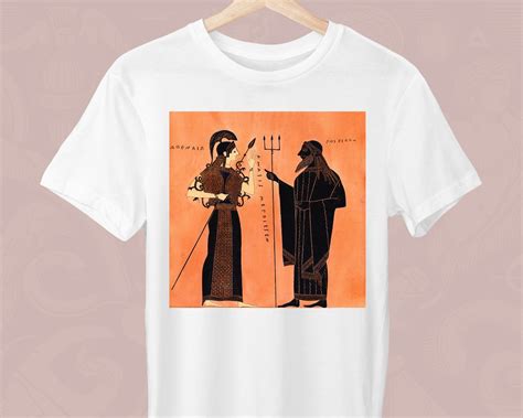 Athena And Poseidon Amasis Unisex T Shirt Greek T Shirt Mythology