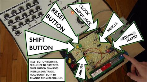 Basic Arduino Midi Drum Sequencer