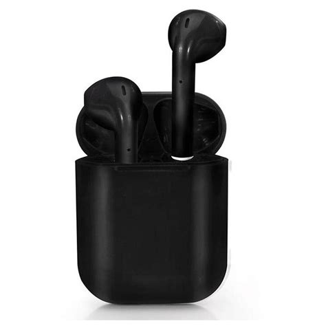 True Wireless Universal Bluetooth Earbuds W Charging Case For IOS Android Black BIG W