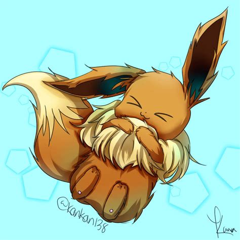 Floofy Eevee By Saviorsaeran On Deviantart