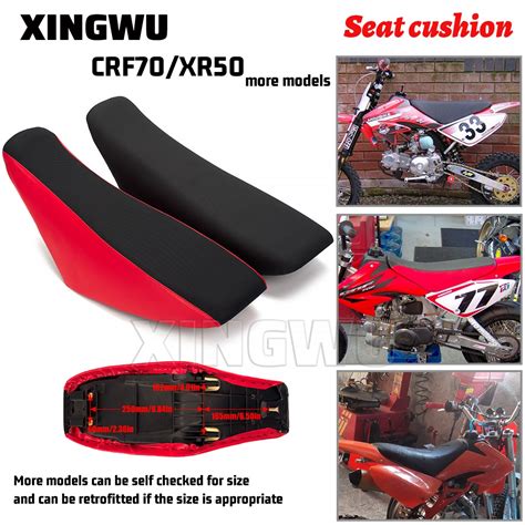 [ready Stock] Motorcycle Cushions Complete Seat Frame Seat For Honda Crf70 Xr50 Chinese 50cc