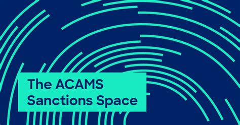 Acams On Linkedin The Acams Sanctions Space