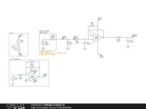Voltage Scaling V2 Circuitlab