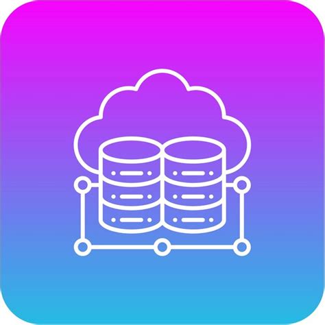 premium vector cloud storage icon