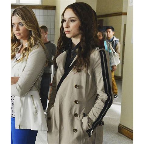 Pretty Little Liars Season 5 Spencer Hastings Trench Coat