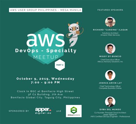 Apper Ph The Aws User Group Philippines Together With