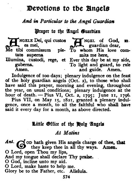 9 Prayer To The Holy Guardian Angel Angele Dei — True Catholic Faith Rediscover The True