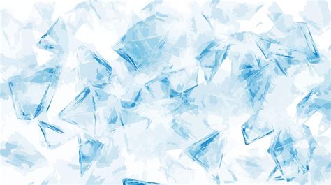 Crystal Clear Ice Texture Background Vector Illustration Premium Ai