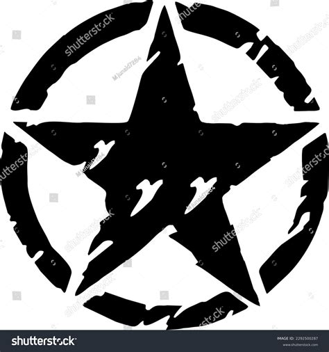 Army Star Logo Vector