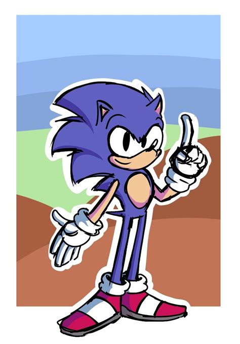 Sonic By Noahwave On Newgrounds