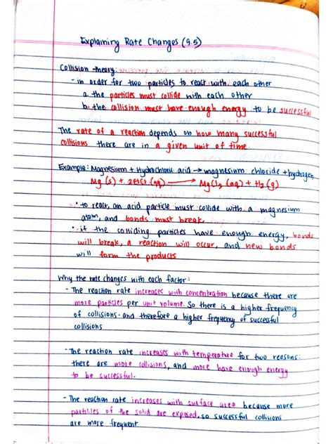 Igcse O Levels Cambridge Chemistry 0620 Chapter 9 5 Notes Pdf