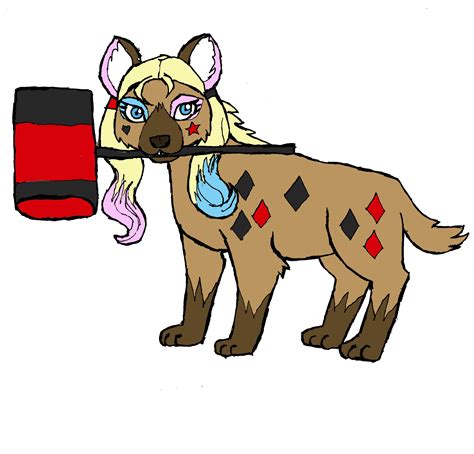 I Drew Harley Quinn As A Hyena Rhyenas