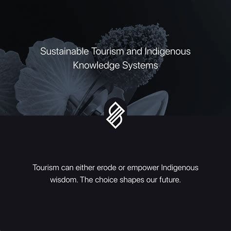 Sustainable Tourism And Indigenous Knowledge Systems → Scenario