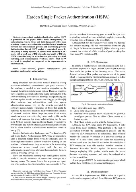 pdf harden single packet authentication hspa