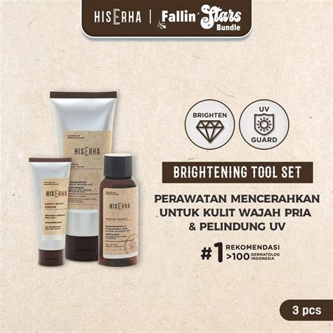 Jual Erha His Erha Brightening Tools Paket Perawatan Wajah Pria Original 2023 Zalora Indonesia