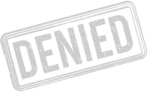 Stamp Denied 36666072 Vector Art At Vecteezy