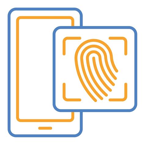Premium Vector Fingerprint Scan Icon